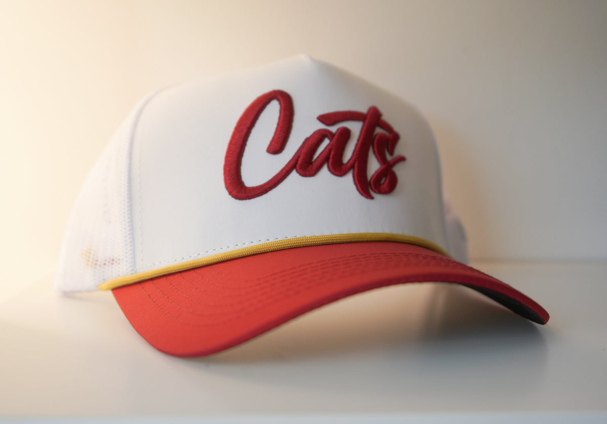 TXST WHITE & MAROON CATS – Staunch Traditional Outfitters